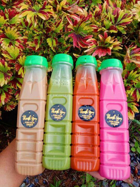 ขวดPPใส่น้ำผลไม้ 220cc 50ใบ/แพ็ค 150ใบ/แพ็ค สีขาวขุ่น พร้อมฝากด ขวดพลาสติกPPใส่น้ำจิ้ม ซอสพริก ...