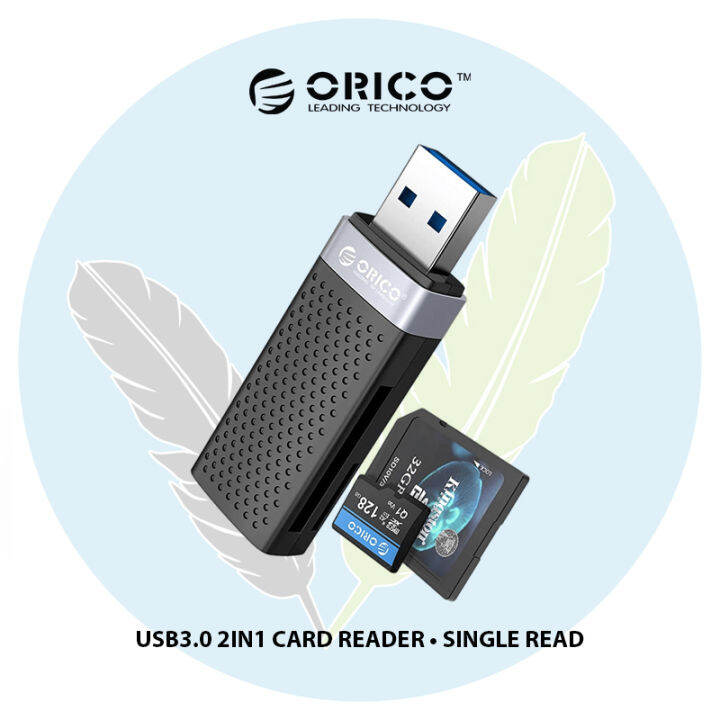 Orico CS2T-A3 (USB3.0 2in1 Dual Read Card Reader) | Lazada Indonesia