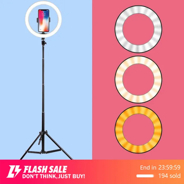 🔝 original mini selfie led ring light photo studio photography set with ...