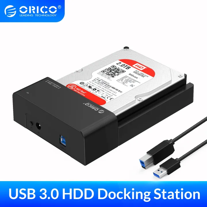 ↂ ORICO Lay Flat HDD Docking Station SATA to USB 3.0 External Hard ...