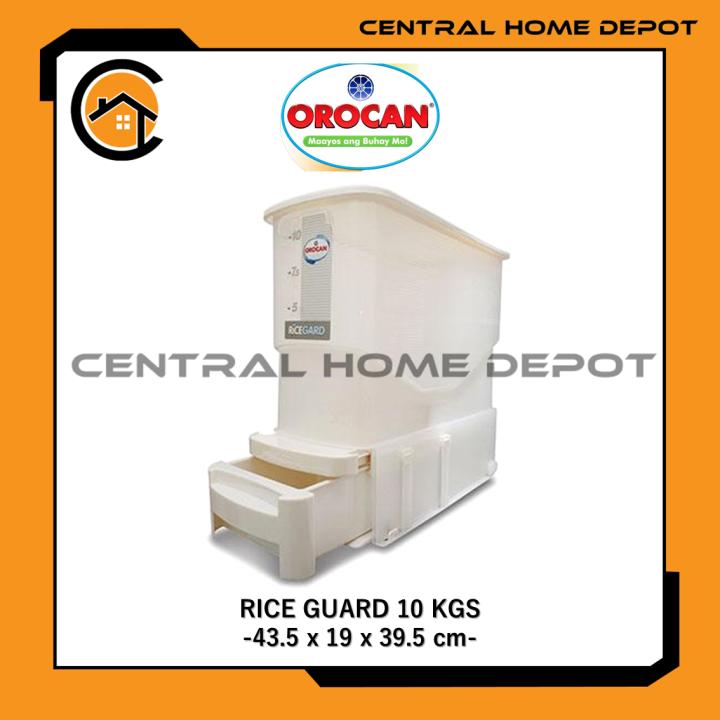Orocan Rice Gard Rice Dispenser 10KG / 6880 | Lazada PH