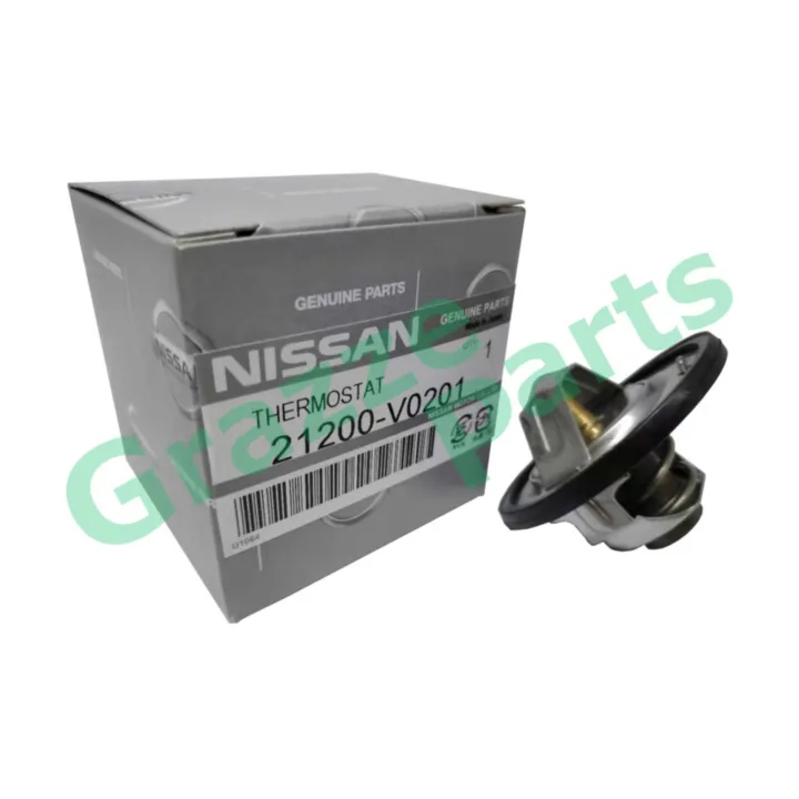 Coolant Thermostat + Sealing Ring for 21200-V0201 Nissan Vanette C22 ...