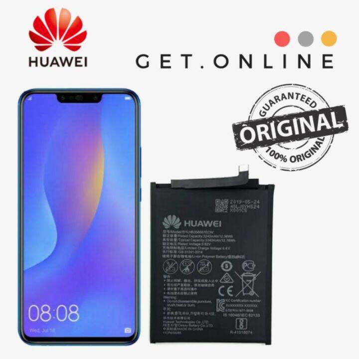 Huawei Nova 3i Battery model HB356687ECW 3340mAh (Original Equipment ...