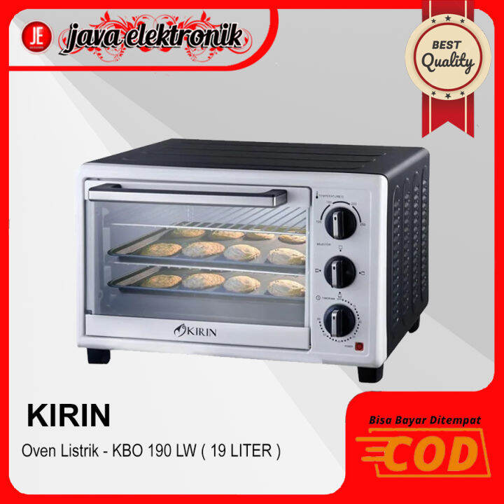Kirin Oven Elektrik KBO 190LW / KBO 190 LW - 19 Liter - GARANSI RESMI | Lazada Indonesia