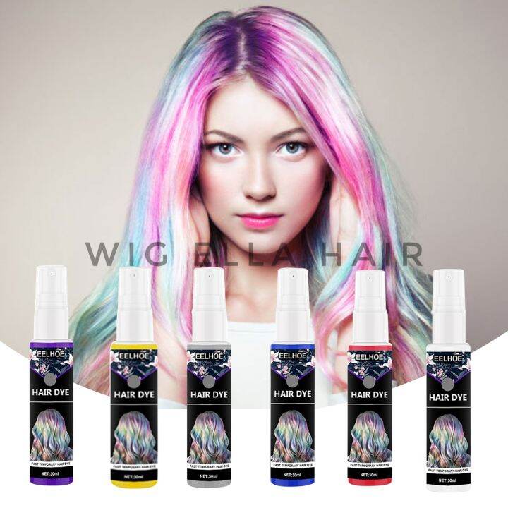 Spray Pewarna Rambut ELSP 6 Varian Warna | Lazada Indonesia