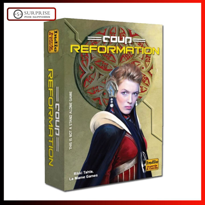 Coup Reformation (An Expansion of COUP) Board Game Card Game | Lazada