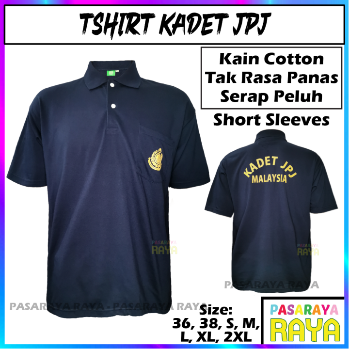 TSHIRT KADET JPJ MALAYSIA LENGAN PENDEK SHORT SLEEVES TSHIRT KADET JPJ ...