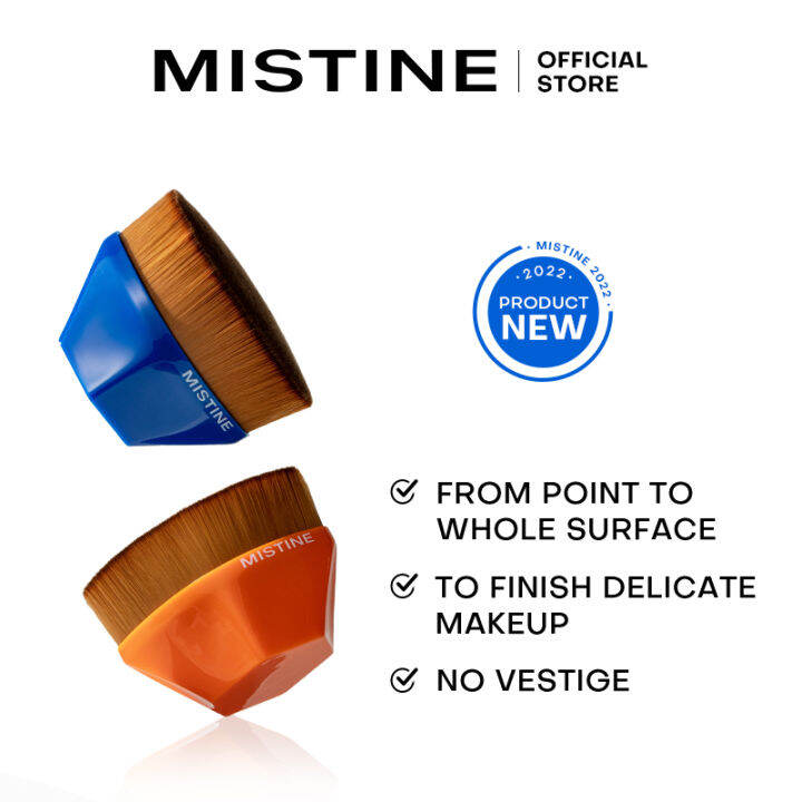 MISTINE Foundation Brush Premium Makeup Brush Liquid Cream Powder ...