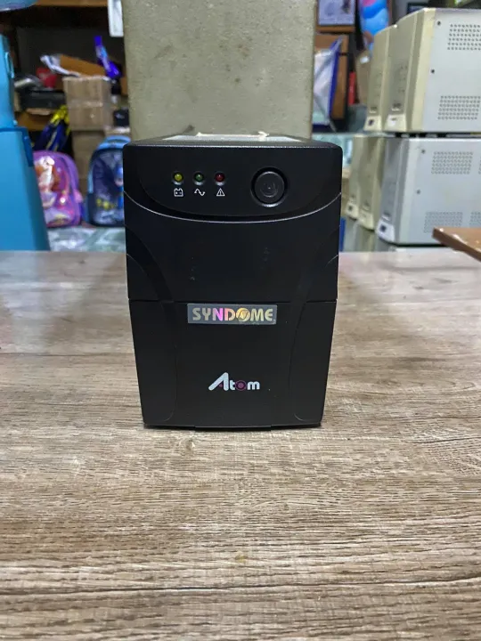 เครื่องสำรองไฟ SYNDOME ATOM UPS (800VA /320 Watt) มือสอง ราคาถูก ...