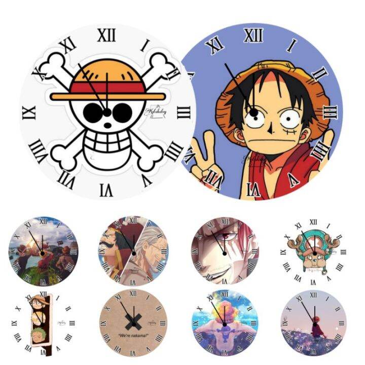 ONE PIECE Jam Dinding Anime One Piece Jam 30cm Jam Nami Jam Robin Jam ...
