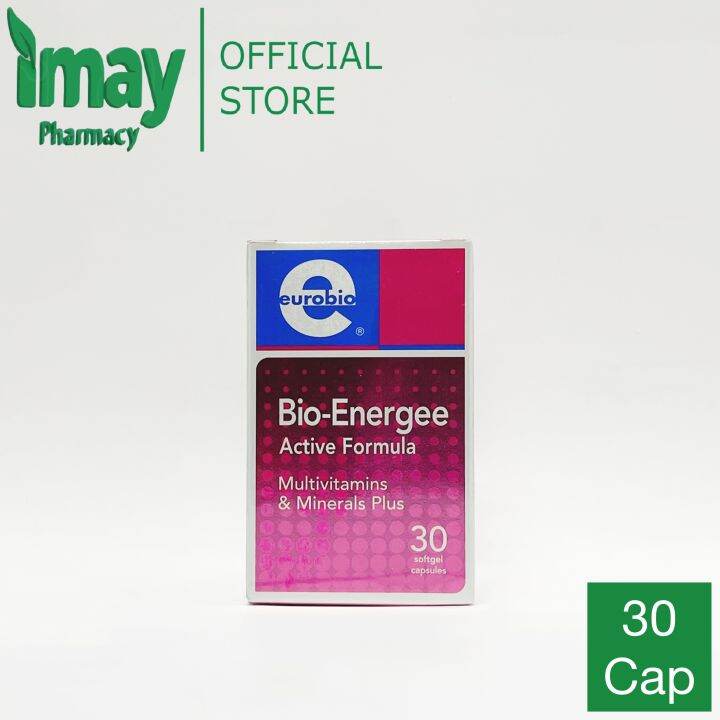 Eurobio Bio-Energee Multivitamins & mineral plus - 30 softgels | Lazada