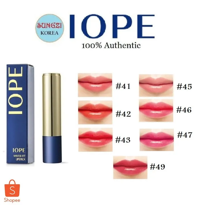 ☎ IOPE Water Fit Lipstick (3.2g) Korean Cosmetics | Lazada PH
