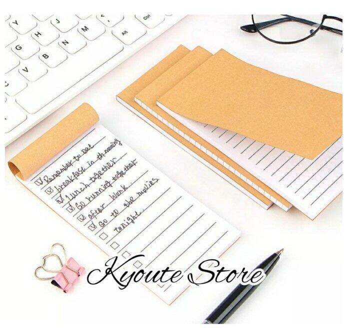 Buku To Do List Note Simple Memo Catatan Kecil Daftar List Aktivitas ...