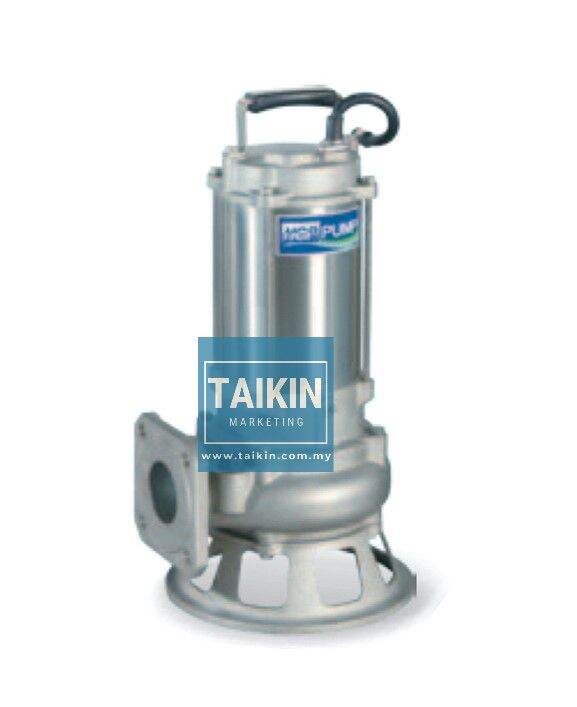 HCP Stainless Steel Sewage Pump 3'' 80mm Submersible Pump 80SFP22.2 3HP ...