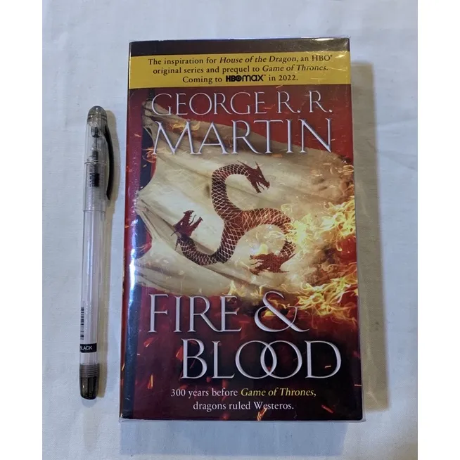 FIRE AND BLOOD by George R.R. Martin | Lazada PH
