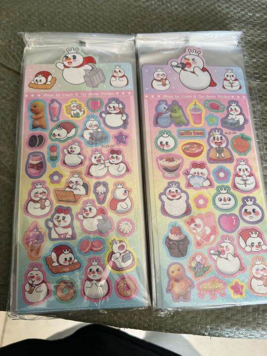 Stiker mixue per 1 lembar 1 pack isi 20 lembar Stiker lembaran stiker ...