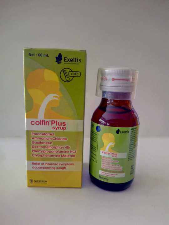 Colfin Plus Syrup 60 ml | Lazada Indonesia