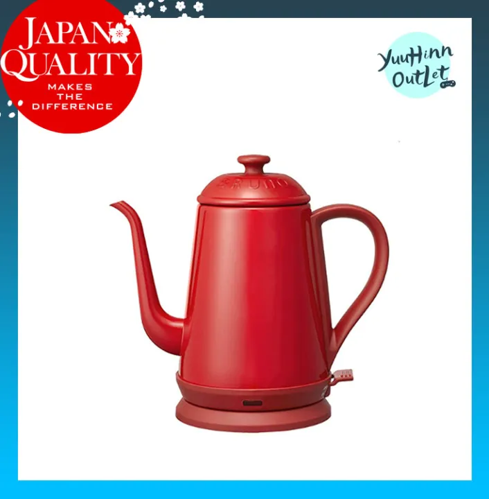 BRUNO Retro Kettle Electric Kettle BOE072-RD Red 100V 1000W | Lazada PH