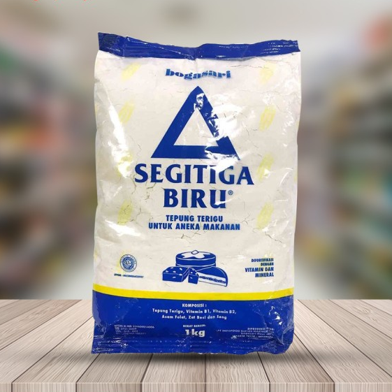 Tepung Terigu Segitiga Biru 1 kg | Lazada Indonesia