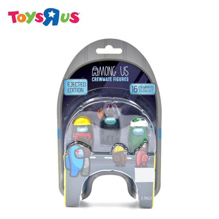 Among Us Ejected Edition Crewmate Stampers 3-pack Figures (Dark Brown ...