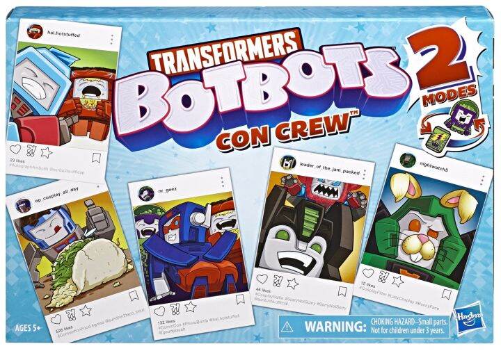 Transformers BotBots Con Crew Mini Figure 10-Pack | Lazada PH