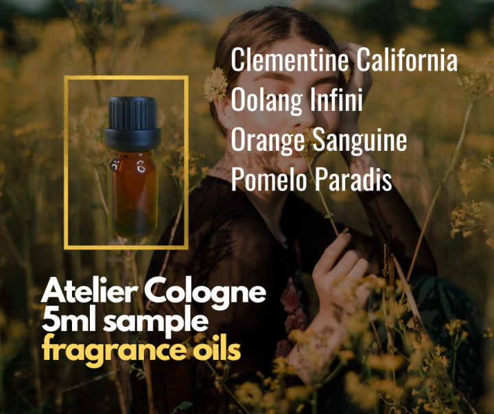 5ml Sample Luxury A Cologne Fragrance Oils Clementine California Oolang ...