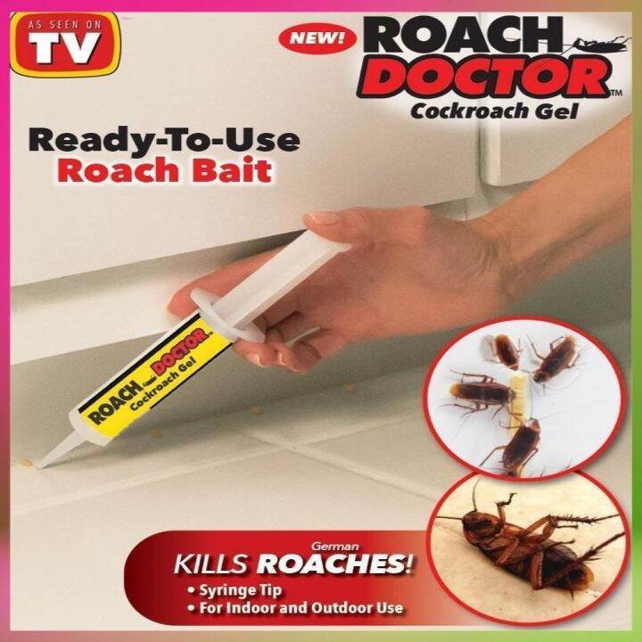 EFENEM l Roach Killing Gel for Indoor and Outdoor Use, 1 Syringe, Ready ...