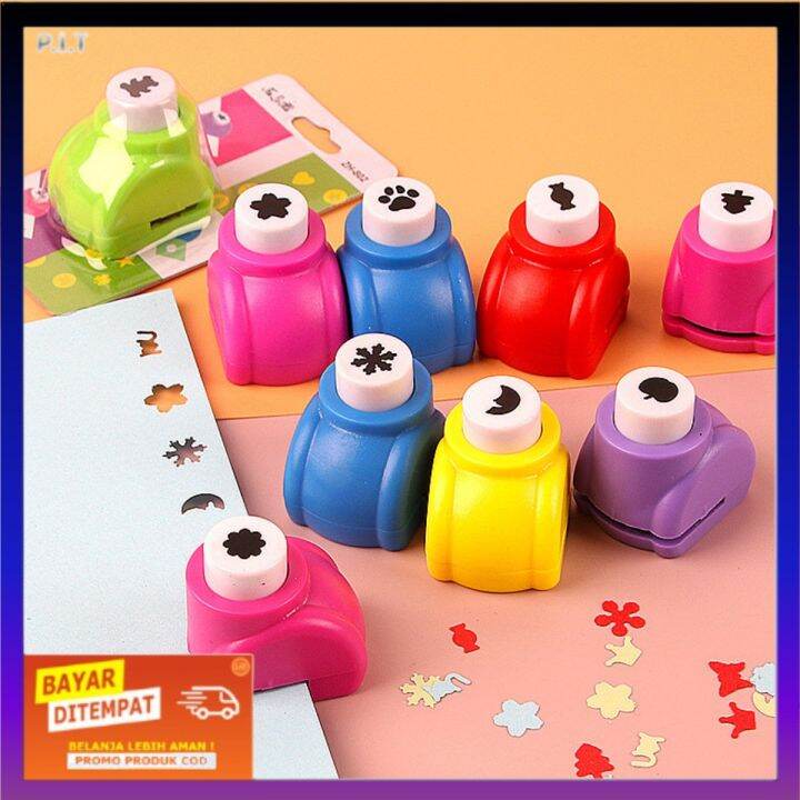 Pembolong Kertas Mini Berbagai Bentuk Hewan Lucu Paper Cutting ...