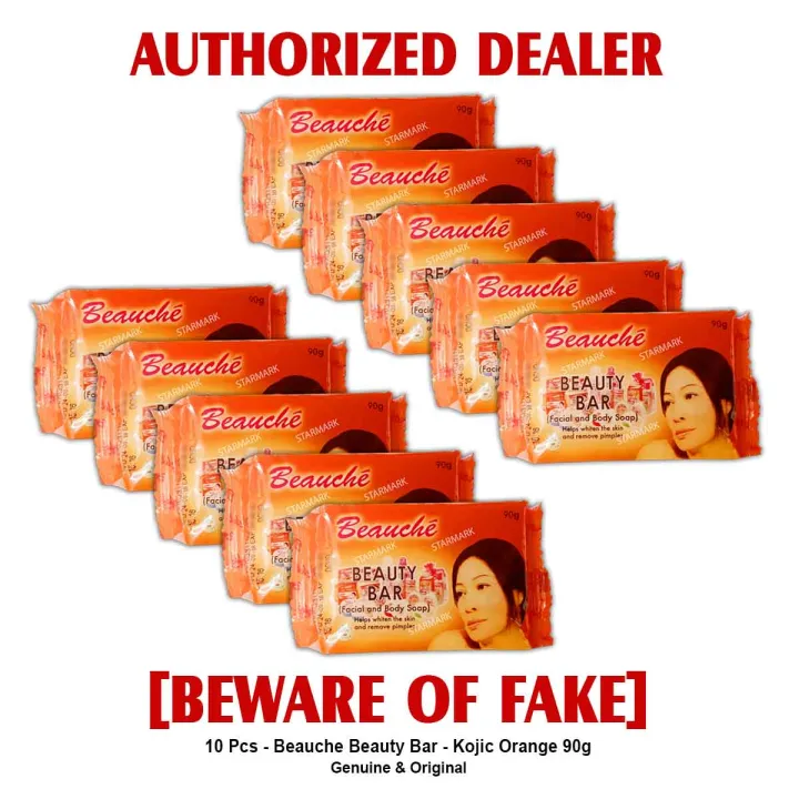 Beauche Beauty Bar Soap 90g each Soaps Set of 10 Pcs - Genuine and ...