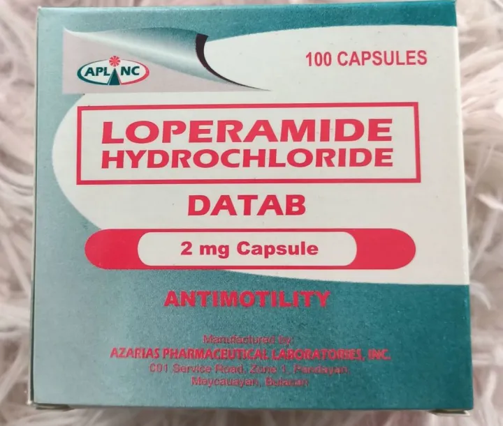 Diatabs 2mg capsule for diarrhea loose bowel movement | Lazada PH