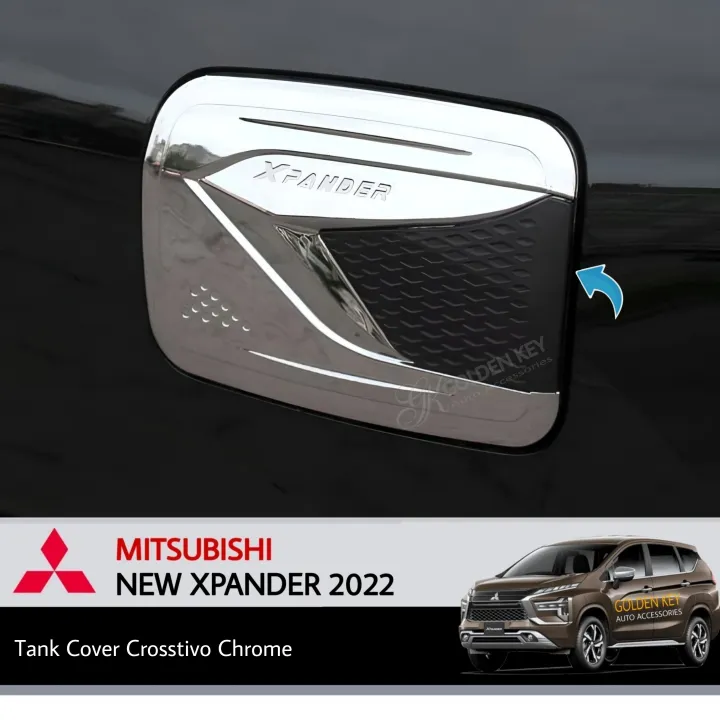 JSL Tank Cover New Xpander 2022 Tutup Tangki Bensin Crosstivo Chrome | Lazada Indonesia