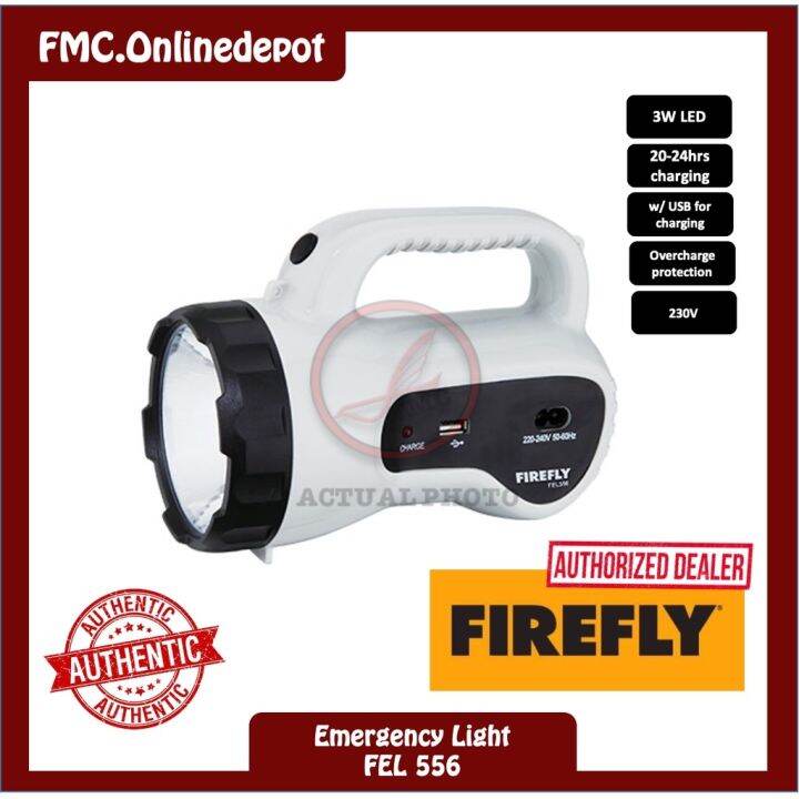 FEL556 - Powerful Torch with USB mobile phone charger Emergency | Lazada PH