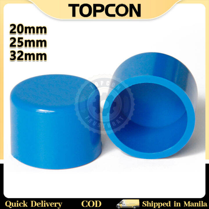 1/2inch To 1inch Blue Pvc Pipeline Fittings Cap | Lazada PH