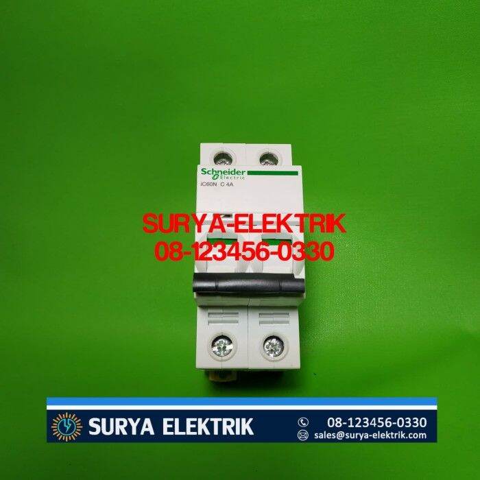 [COD] Mcb Arus Ac Dc Ic60N 2P 2Pole 2 Pole 2A 2 A 2 Amper A9F74202 ...