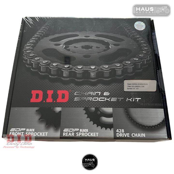 YAMAHA SNIPER 150 MXI / SNIPER 155 / FZ 150 DID EDP SPROCKET SET 14T / 42T 428H 120 L | Lazada PH