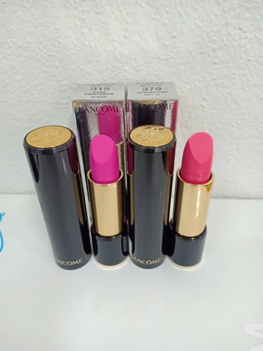 ลิปสติก Lancome Pure Velvet Soft Matte Lipstick 3.4g | Lazada.co.th