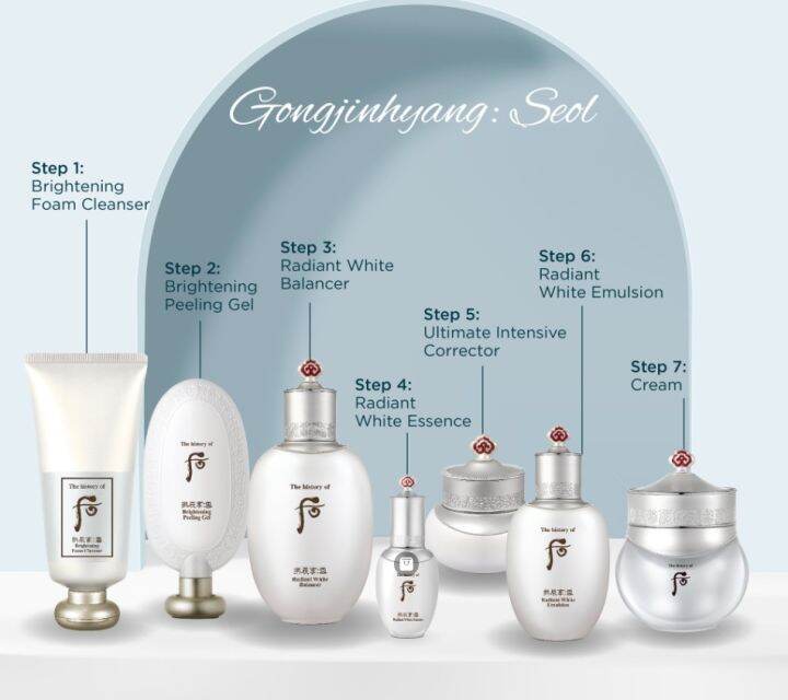 Korean Beauty Essence The History Of Whoo Gongjinhyang Seol Radiant ...