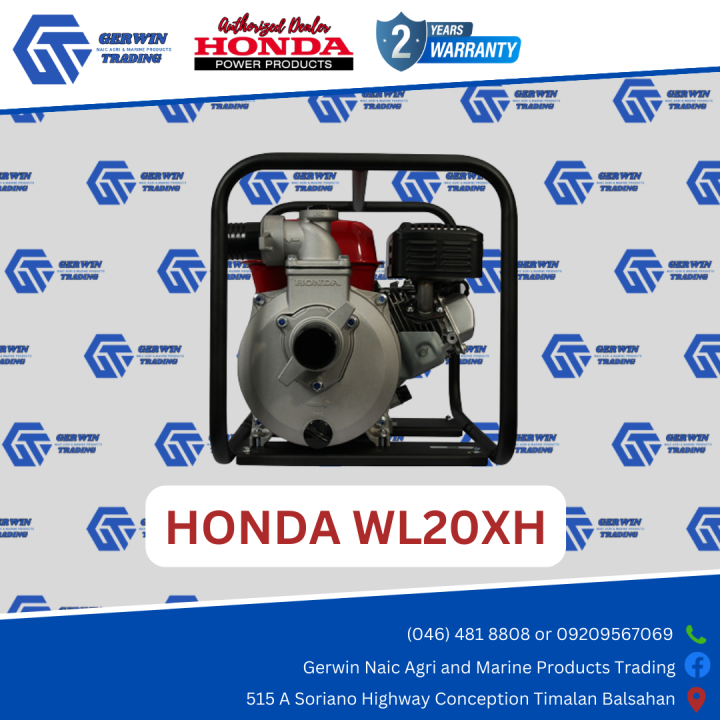 HONDA Water Pumps: WL20XH DR | Lazada PH