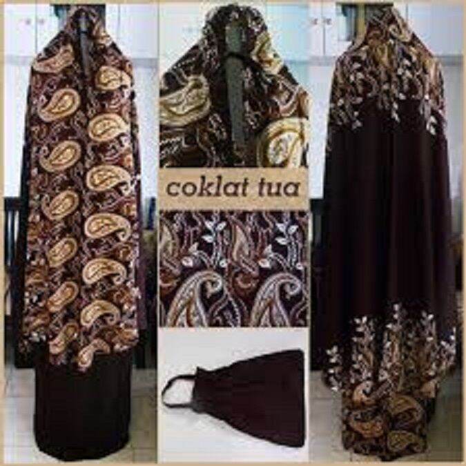 Mukena Bali motif Batik Semi Jumbo | Lazada Indonesia