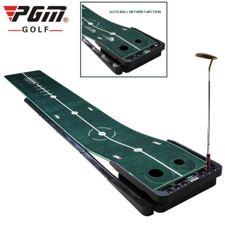 Retcmall6 PGM ออกแบบใหม่ในร่ม Mini 3M Golf Putting Mat พร้อม Trajectory ...