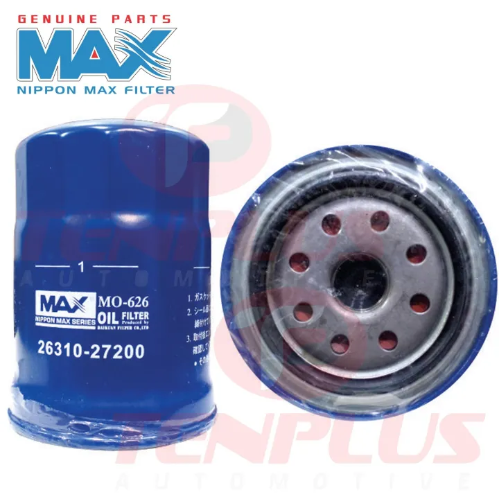 MAX Oil Filter Hyundai Tucson and Isuzu Sportivo CRDI (Diesel) Part ...