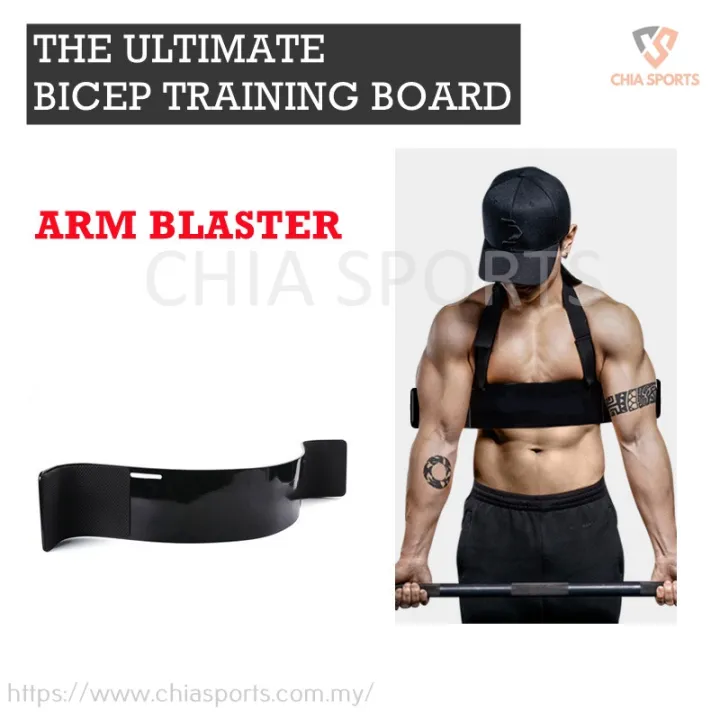 Arm Blaster Arnold Bicep Gym Strap Curl | Lazada