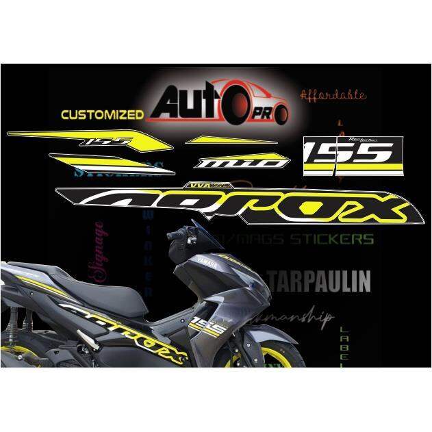 Yamaha Mio Aerox 155 V2 Decal Set | Lazada PH