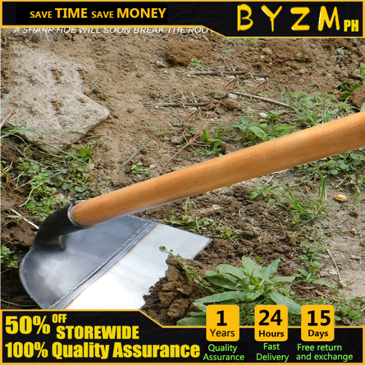 Hoe Weeding Rake Farm Tool Weeding and Turning The Ground Loose Soil ...