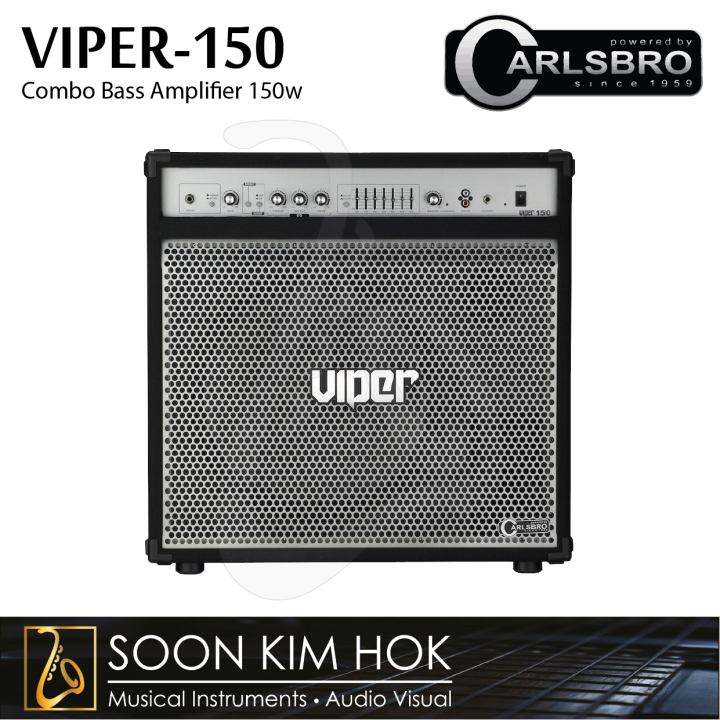 CARLSBRO VIPER-150 7 Band EQ, 1x15'' Combo Bass Amplifier 150w With CD ...