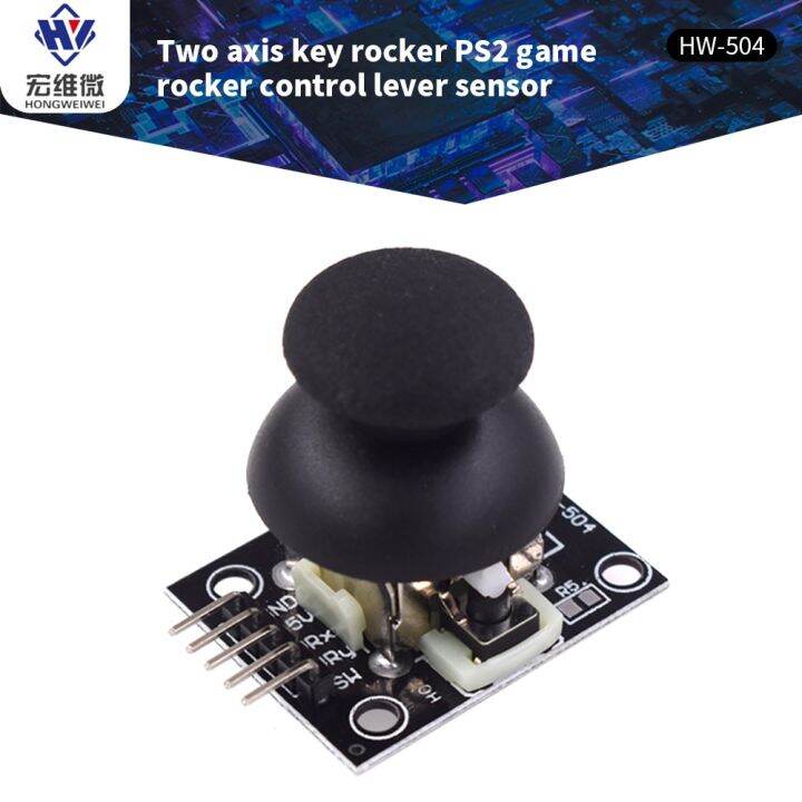 2pcs Dual-axis Game Button Joystick XY 37-in-1 Module PS2 Metal Rocker Control Lever Sensor KY ...