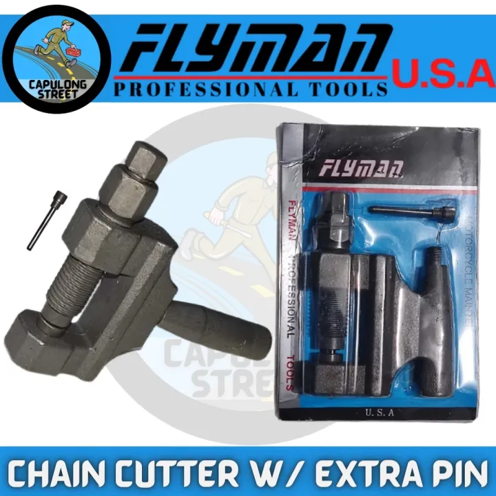 Flyman Chain Cutter W Extra Pin Flyman Chain Breaker Pang Putol Ng ...