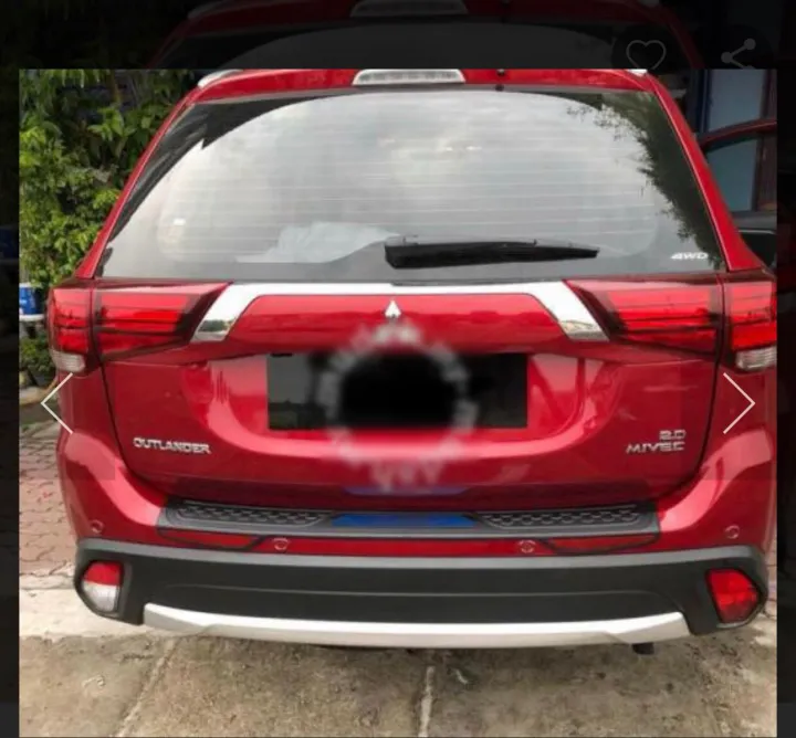 MITSUBISHI OUTLANDER PAJERO SPORT HYUNDAI TUCSON ISUZU MUX REAR OUTER ...