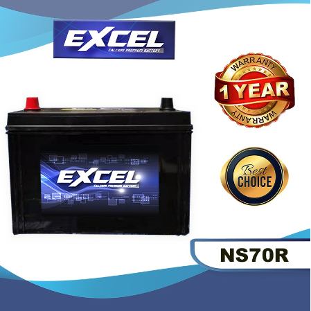 EXCEL NS70R MAINTENANCE FREE BATTERY - 65D26R (Bateri Kering) car ...