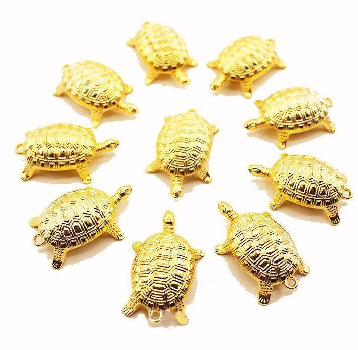 5cm Gold Lucky Turtle Golden Turtle-Japan Sensoji Temple Golden ...